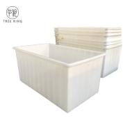 China Custom Heavy Duty Roto Plastic Laundry Bin Crate Made of PE Big Volume 2200L for sale