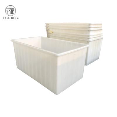 China Custom Heavy Duty Roto Plastic Laundry Bin Crate Made of PE Big Volume 2200L for sale