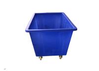 China 1600KG  PE Rotomolding Plastic Fabric Container For Textile Manufacturer for sale