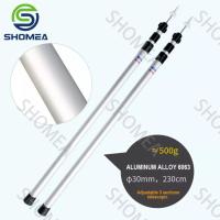 China Custom Car Roof Tent Aluminum Retractable Pole 13-28mm OD for Roof Top Tent for sale
