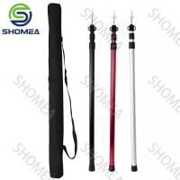 China Custom Car Roof Tent Retractable Pole Aluminum Stainless Steel 13-28mm OD for sale