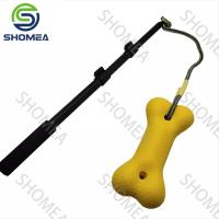 China Custom Outdoor Interactive Flirt Pole Metal Telescopic Traction Rope Dog Pole Retractable for Dogs 13-28mm for sale