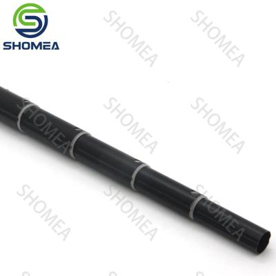 China Custom Black Aluminum Telescopic Pole 13-28mm OD with Screw Top for Industrial Use for sale