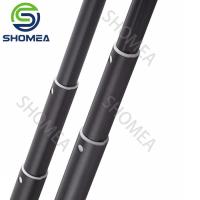 China Custom Aluminum Alloy Telescopic Pole 13-28mm OD Electroplate Retracted Tube Fine Polished for sale