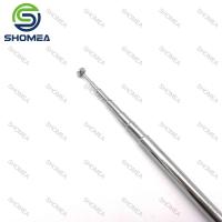 China Custom Brass nickel plated telescopic aerial with thread for sale