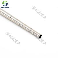 China Custom stainless steel Telescopic pole with thread line for sale
