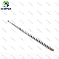 China Custom Stainless Steel Telescopic aerial with male thread for sale