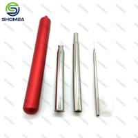 China Custom Stainless steel collapsible straws for sale