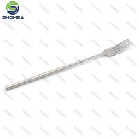 China Custom Stainless steel BBQ telescopic fork for sale