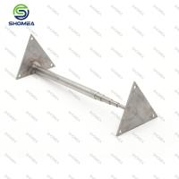 China Custom Stainless steel telescopic rod with welded triangle for sale