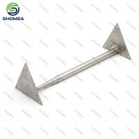 China Custom Stainless steel telescopic rod with welded triangle for sale