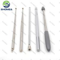 China Custom Stainless steel  telescopic pole with rubber handle for sale