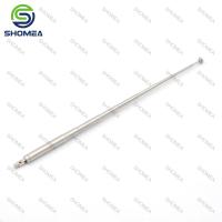 China Custom Stainless steel  telescopic pole with rubber handle for sale