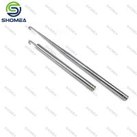 China Custom Brass nickel Chrom plated telescopic rod with hook for sale