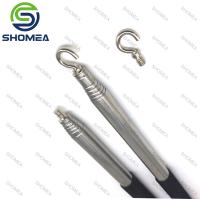 China Custom M5 Male Thread Telescopic Pole Stainless Steel Aluminum 13-28mm OD 50-5500mm Length for sale