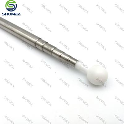 China Custom Stainless steel telescoping tube ball tip for sale