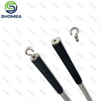 China Custom Stainless Steel Telescopic Antenna 13-28mm OD Short Female Thread Base for sale