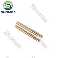 China Custom Stainless Steel  Rose gold telescopic straws for sale
