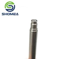 China Custom Stainless steel Telescopic straw with bulge at both ends for sale