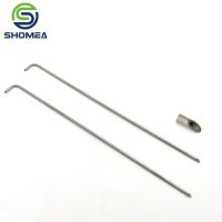 China Shomea Customized 21G Stainless Steel bent needle with single bevel end for sale