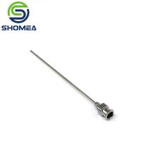 China Customized Stainless Steel 12G long three bevel end needle with luer lock for sale