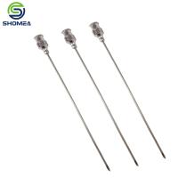 China Customized Stainless Steel 12G long three bevel end needle with luer lock for sale