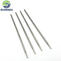 China Customized Small diameter Stainless Steel swaged tube with pencil point sharp for sale