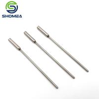 China Customized Small diameter Stainless Steel swaged tube with pencil point sharp for sale