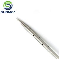 China Customized  Stainless Steel Meat Marinade injector pencil point needle with side hole for sale