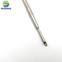 China Shomea Customized Stainless Steel thread needle with bevel end for sale