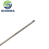 China Shomea Customized Stainless Steel one closed end needle with side hole for sale