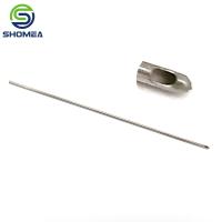 China Shomea Customized Stainless Steel one closed end needle with side hole for sale