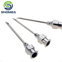 China Shomea Customized Stainless Steel Hollow needle with bevel end for sale