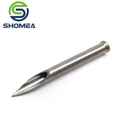 China Shomea Customized Electrolytic Polishing Stainless Steel Three Bevel End Needle 0.25-15mm OD for sale