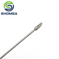 China Customized welded solid single bevel end needle use for Medical laboratory equipment for sale
