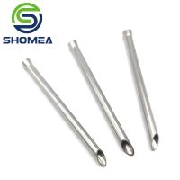China Customized Stainless Steel hollow pencil point needle with flaring end for sale