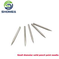 China Customized High Hardness Solid Stainless Steel Textile Needle 0.25-15mm OD Pencil Tip Sharp for sale