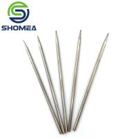 China Customized High Hardness Solid Stainless Steel Textile Needle 0.25-15mm OD Pencil Tip Sharp for sale