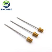 China Customized  Teflon Plated stainless steel discharging needle with side hole for sale