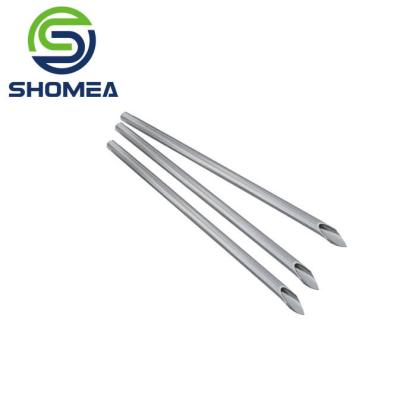 China Customized 304 316 Stainless Steel Hollow Injection Needle Three Bevel End OD 0.25-15mm for sale