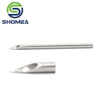 China Customized 304 316 Stainless Steel Hollow Injection Needle Three Bevel End OD 0.25-15mm for sale