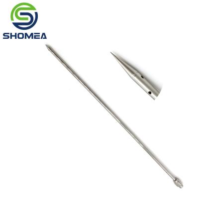 China Customized  Stainless Steel pencil point side hole needle with luer lock for sale
