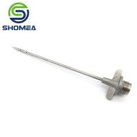 China Customized  Stainless Steel pencil point tip needle with male thread base for sale