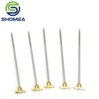 China Shomea Customized 304 316 Stainless Steel Slot Needle with Metal Base OD 0.25-15mm for sale