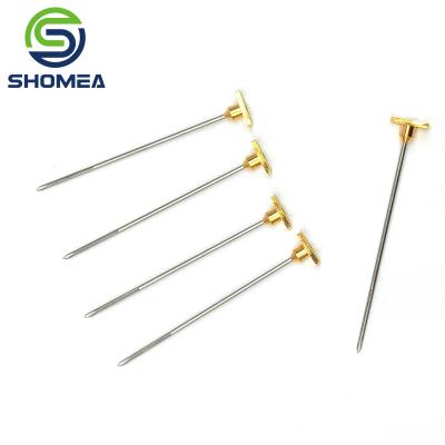 China Shomea Customized 304 316 Stainless Steel Slot Needle with Metal Base OD 0.25-15mm for sale