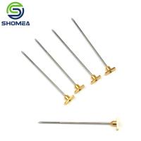 China Shomea Customized 304 316 Stainless Steel Slot Needle with Metal Base OD 0.25-15mm for sale
