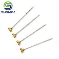 China Shomea Customized 304 316 Stainless Steel Slot Needle with Metal Base OD 0.25-15mm for sale