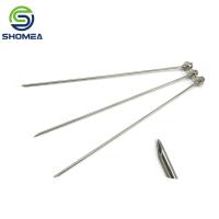 China Shomea Customized thick wall  stainless steel bent sharp needle for sale