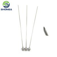 China Shomea Customized thick wall  stainless steel bent sharp needle for sale
