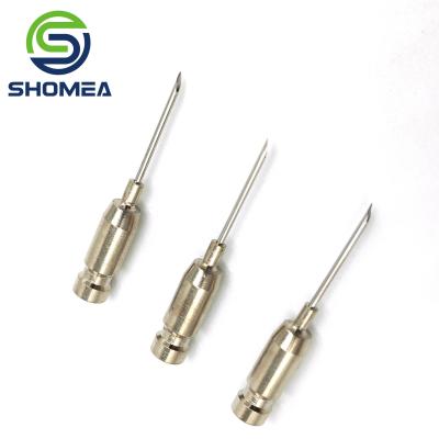 China SHOMEA Customized 0.5-1.2mm Stainless Steel Tri-Bevel End Needle with Hub for sale